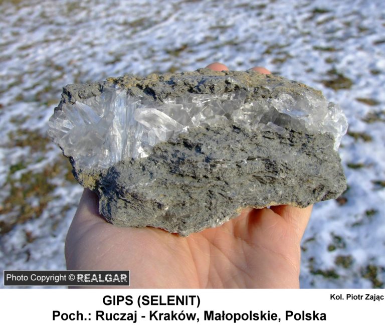 GYPSUM - Minerał Gips